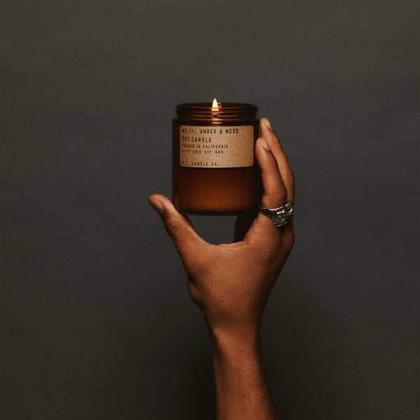 AMBER & MOSS CANDLE – Wildflower Clothing Inc.
